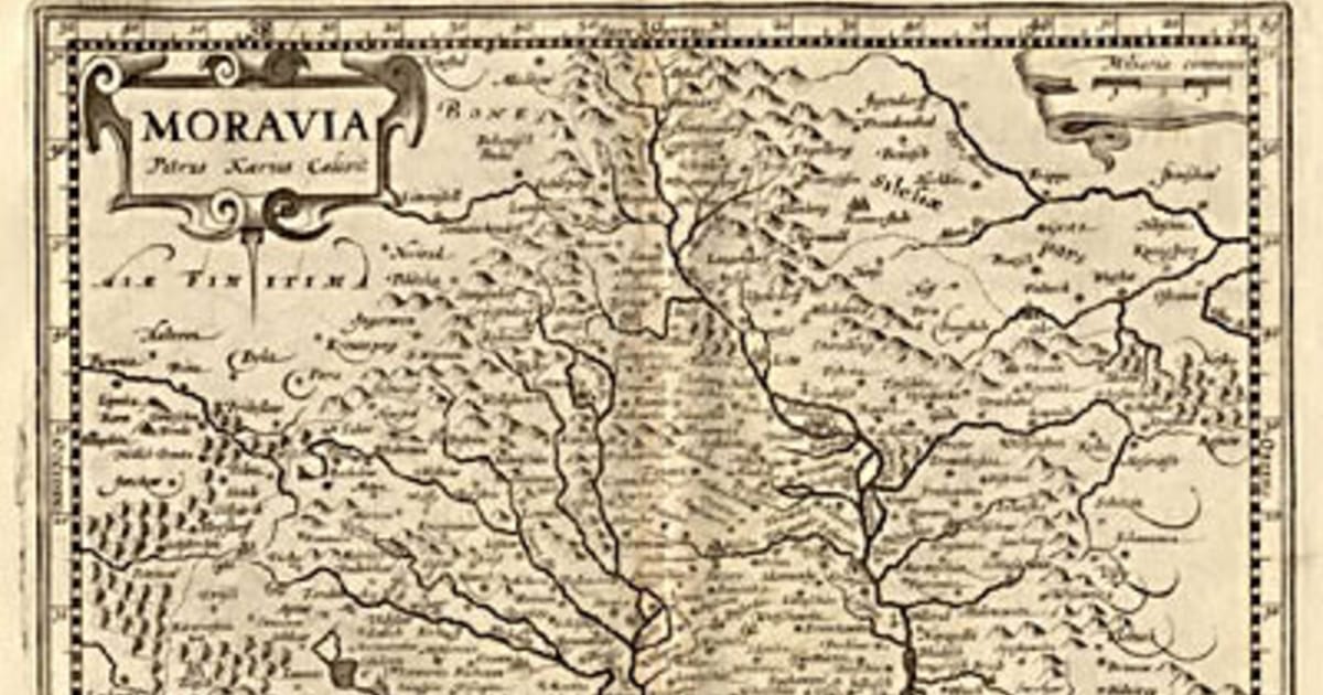 Největší plastická mapa Moravy je k vidění v Praze | Radio Prague ...